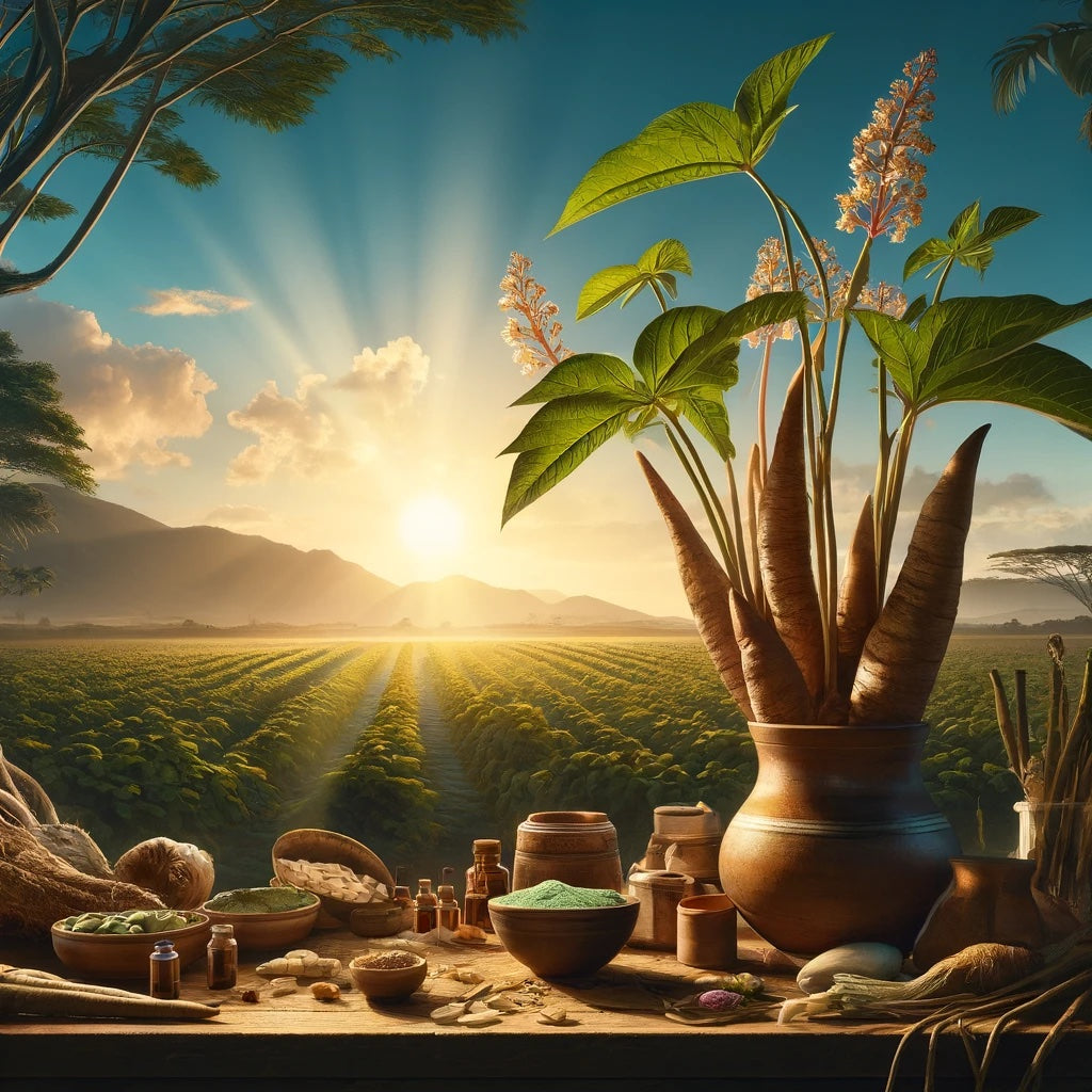 Yam Mexicano: Tesouro Natural para Equilíbrio e Saúde – Mundo dos Óleos